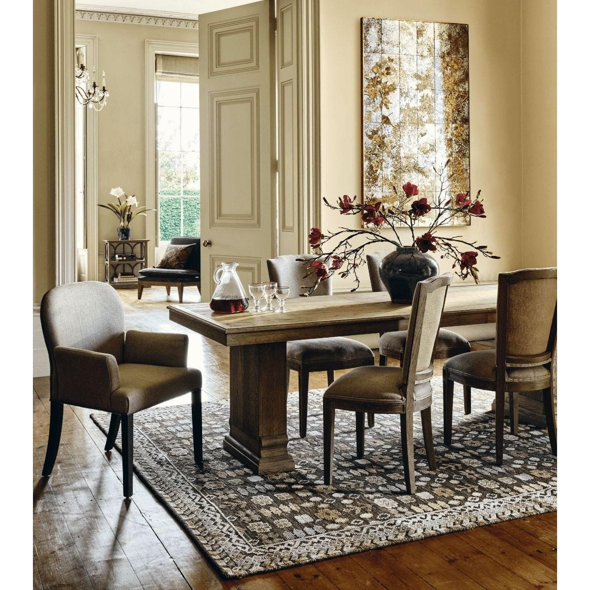 OKA, Turnus Extendable Dining Table - Weathered Oak, Dining Tables, Oak ...