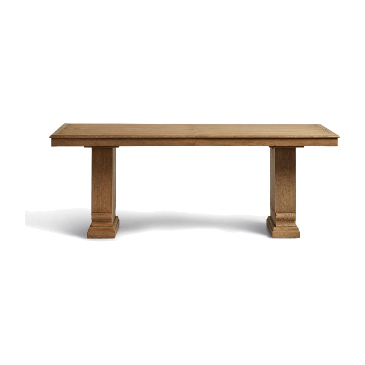 OKA, Turnus Extendable Dining Table - Weathered Oak, Dining Tables, Oak ...